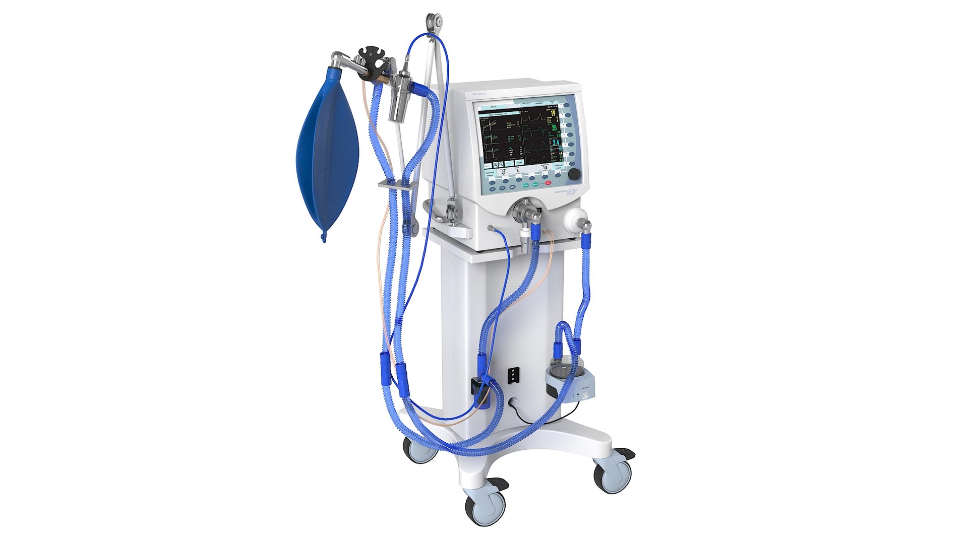 Medical Artificial Lung Ventilation Model - TurboSquid 1532880