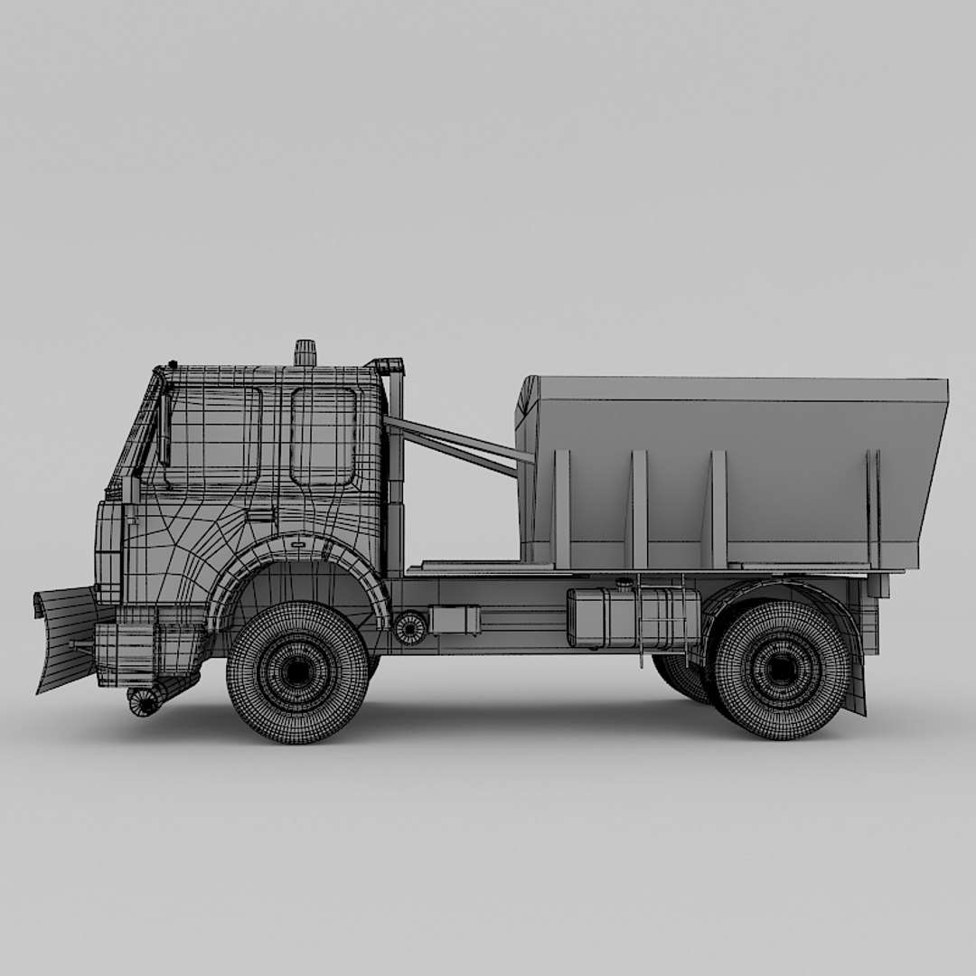 3d snow removal machine