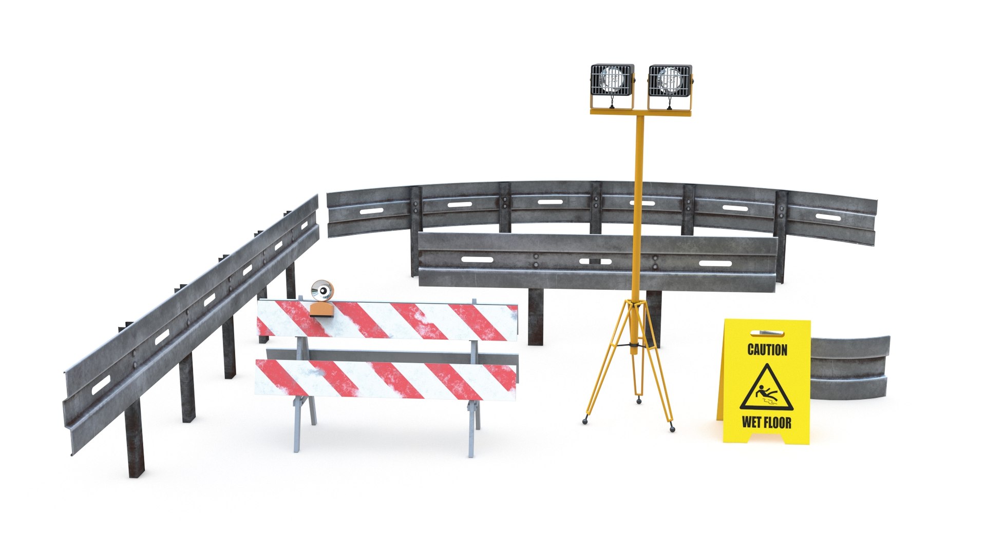 Element Street Scene 3D Model - TurboSquid 1448769