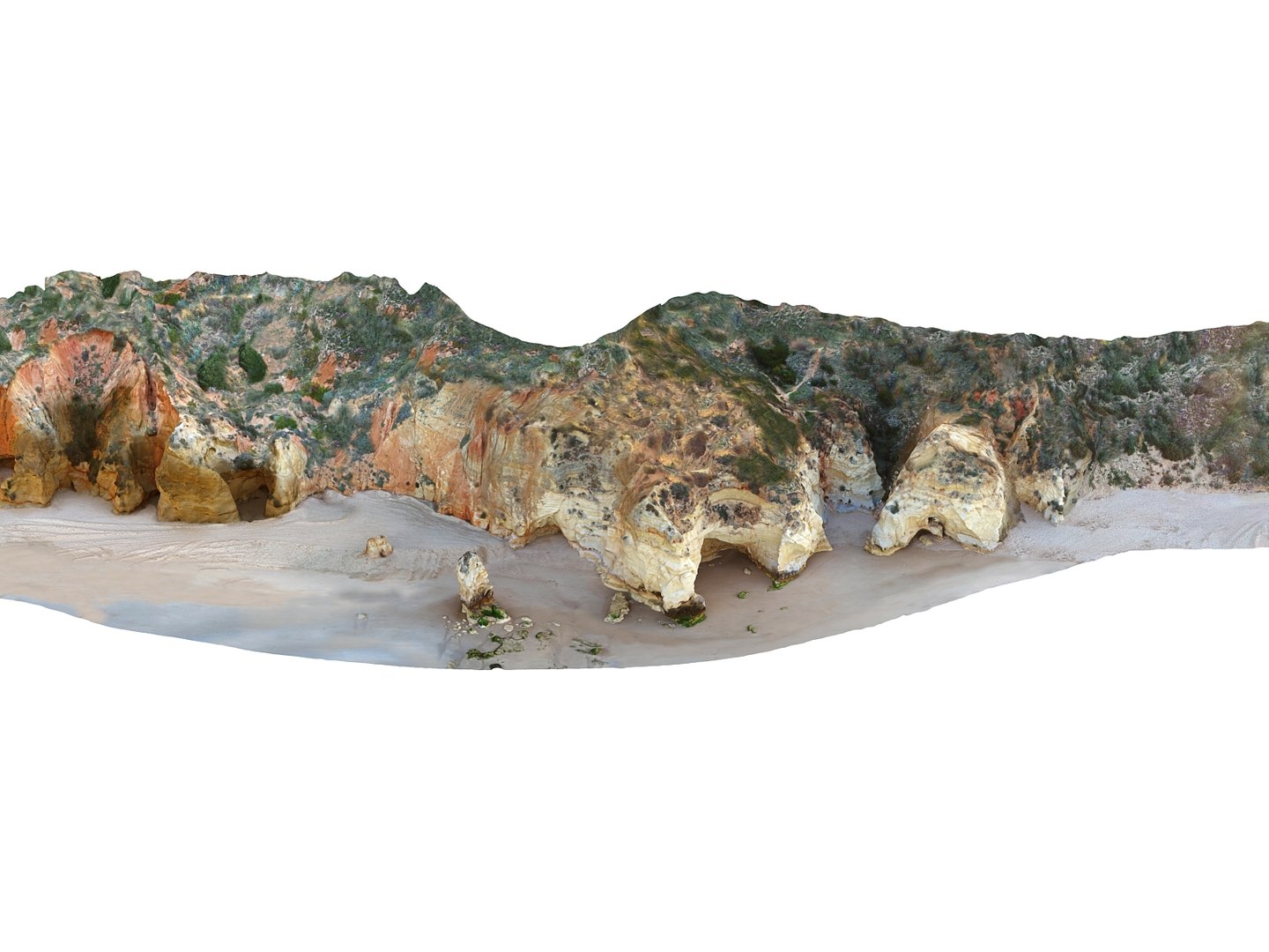 Ocean cliff 16k 3D model - TurboSquid 1412659