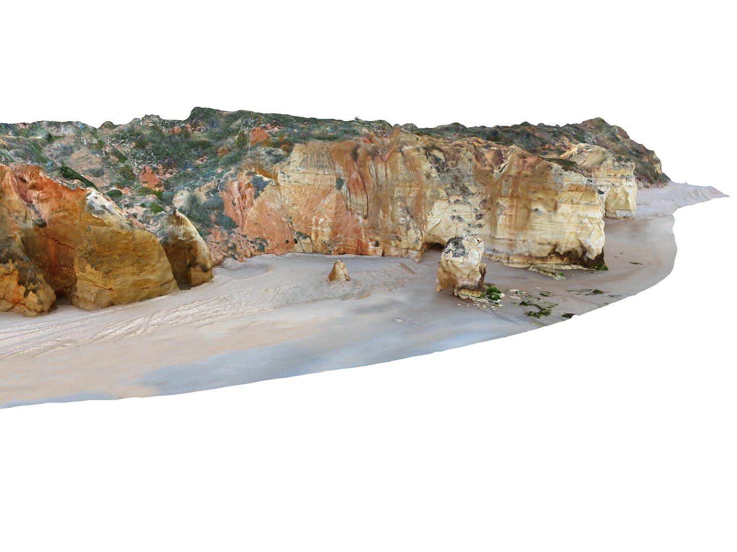 Ocean cliff 16k 3D model - TurboSquid 1412659