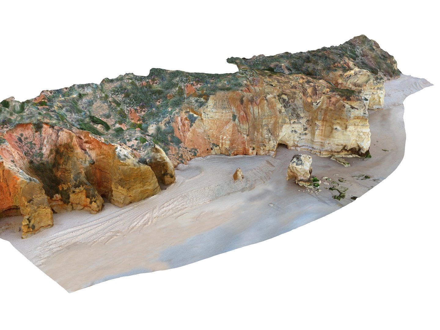 Ocean cliff 16k 3D model - TurboSquid 1412659