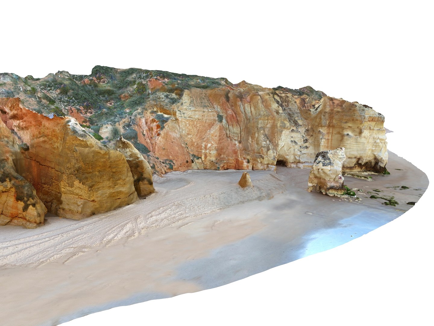 Ocean cliff 16k 3D model - TurboSquid 1412659