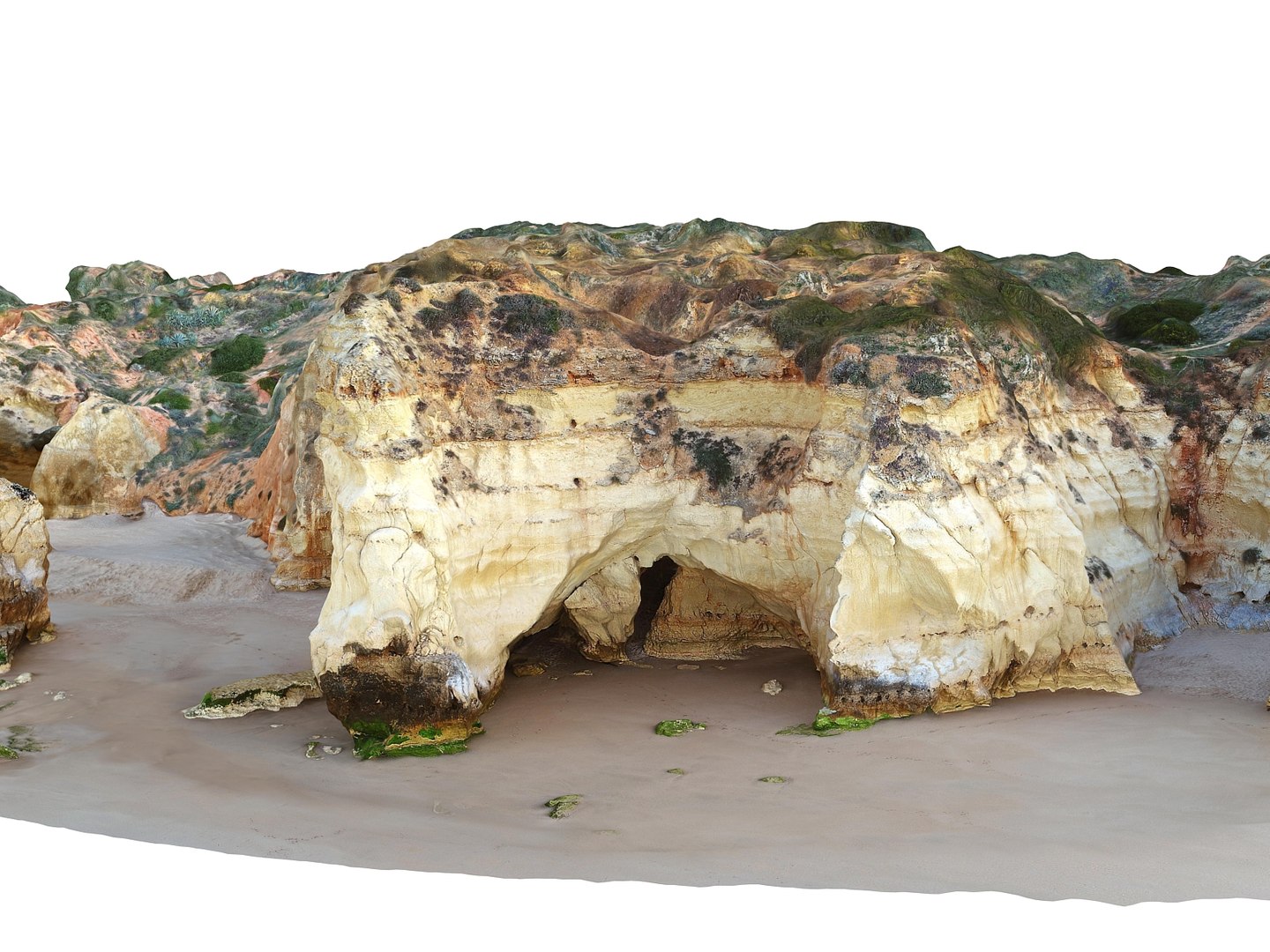 Ocean cliff 16k 3D model - TurboSquid 1412659