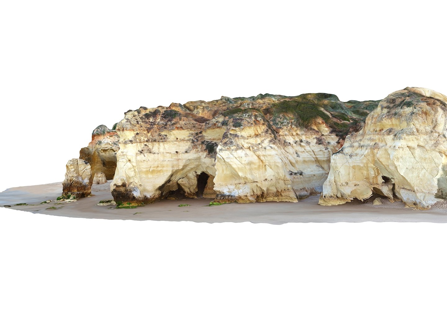 Ocean cliff 16k 3D model - TurboSquid 1412659