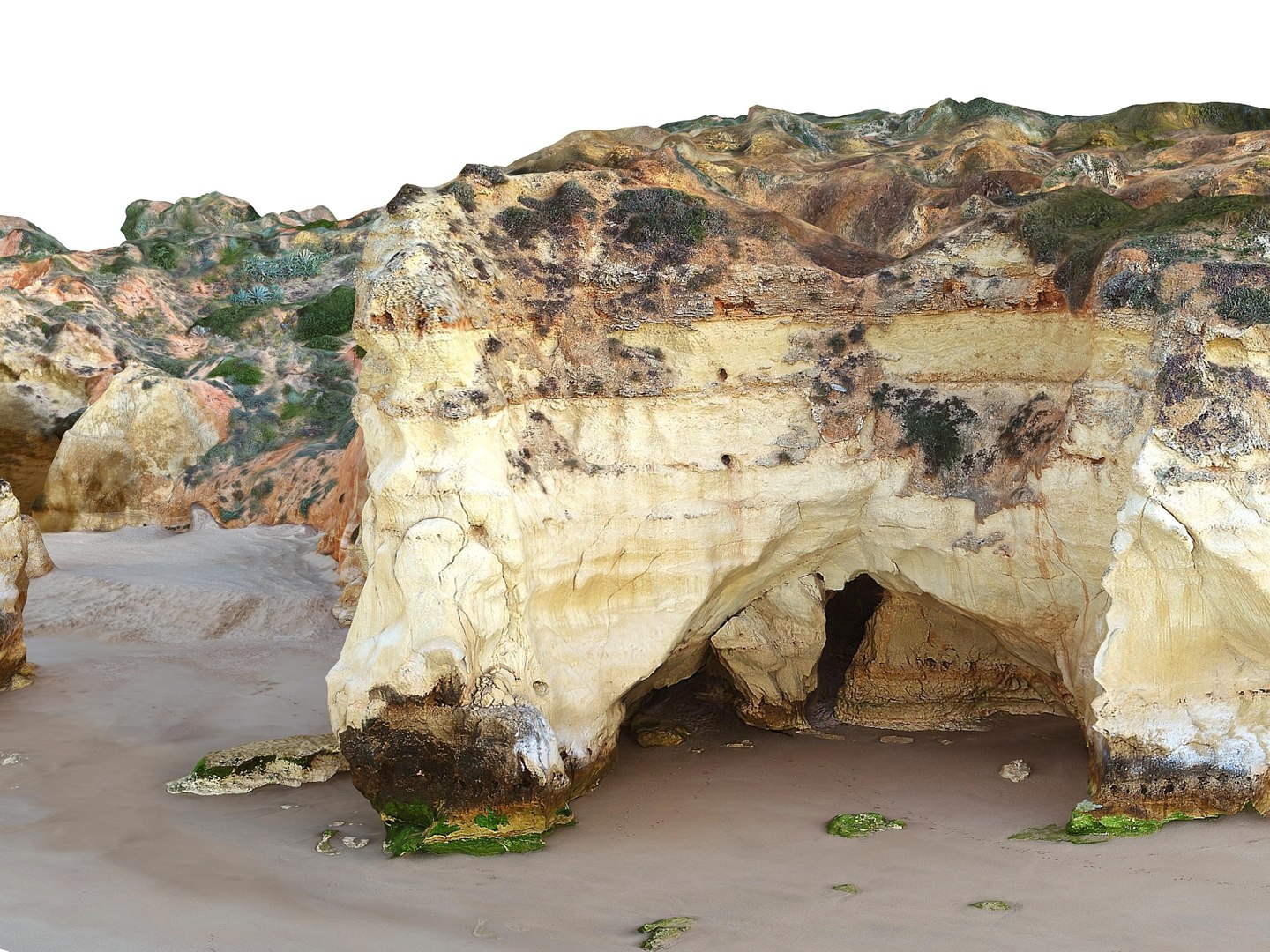 Ocean cliff 16k 3D model - TurboSquid 1412659