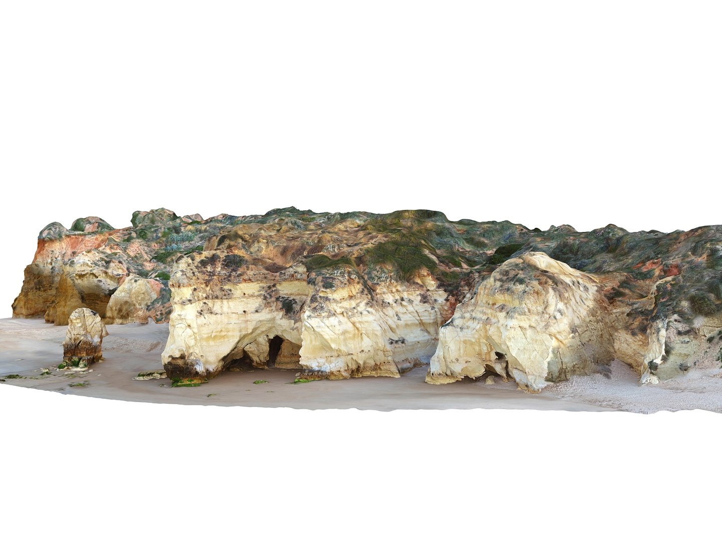 Ocean cliff 16k 3D model - TurboSquid 1412659