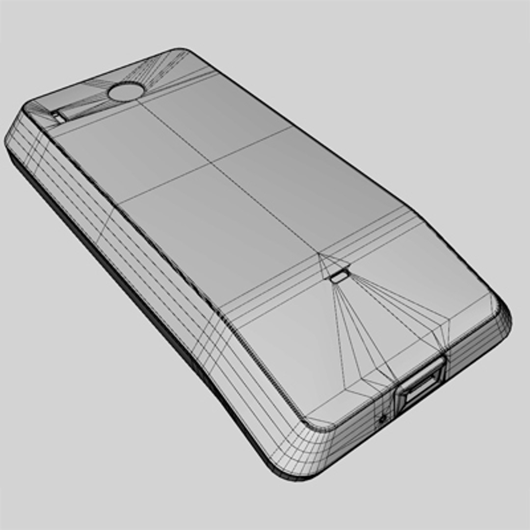 Htc Hero Communicator Android 3d Model