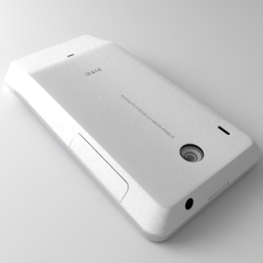Htc Hero Communicator Android 3d Model