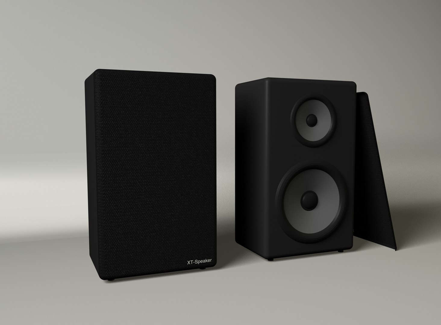3d Speakers Model
