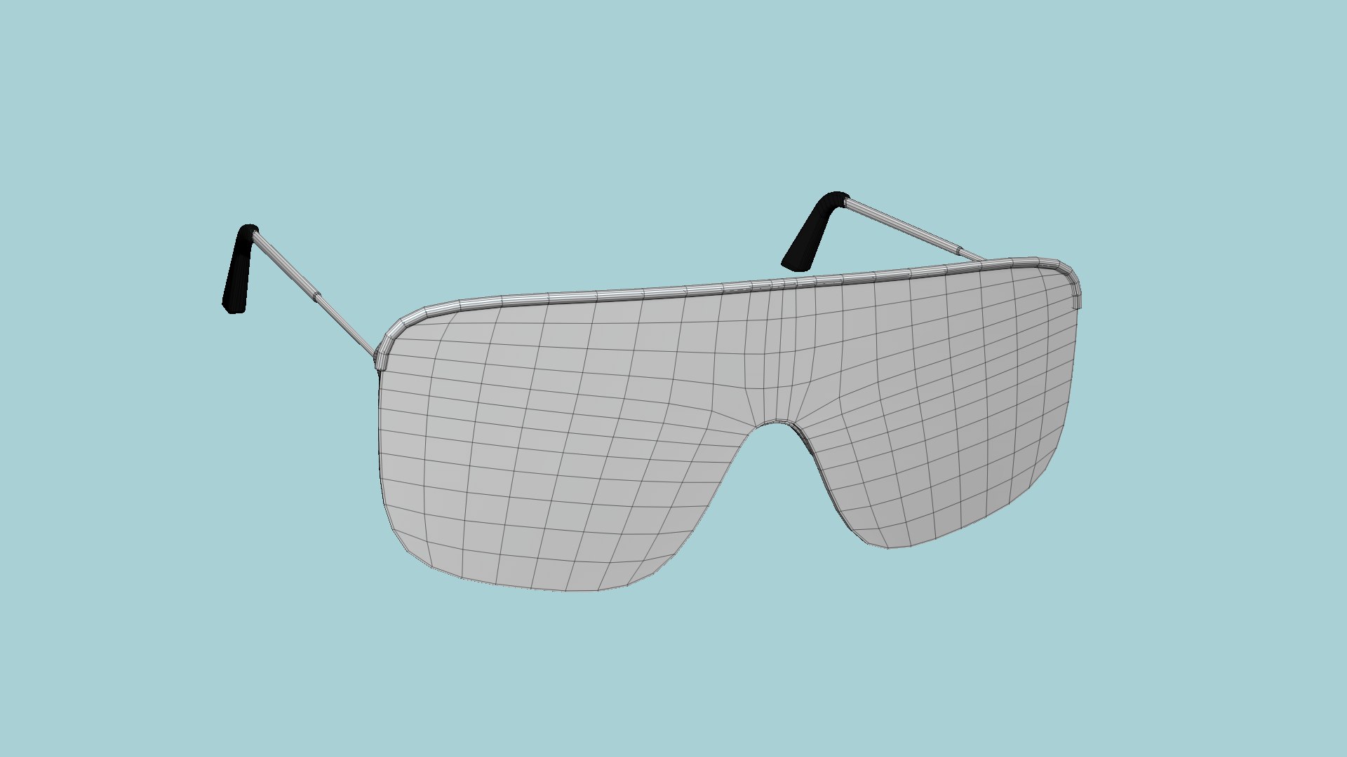 Sunglass I07 Silver - Character Design Fashion 3D Model - TurboSquid ...
