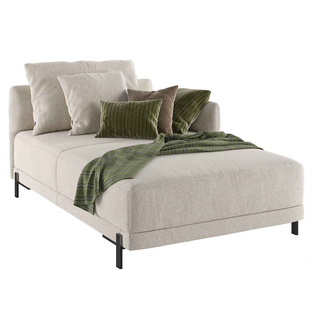 3D Model Daybed Matthew - TurboSquid 2205556