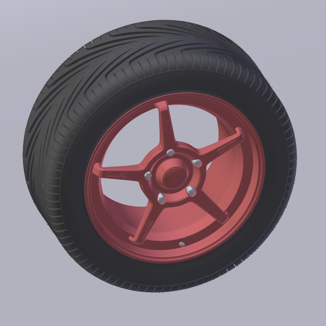 3d model oz racing wrc