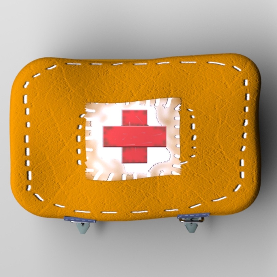 aid kit 3d max