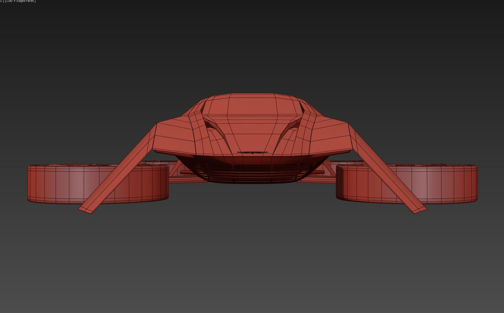 Car Copter 3D - TurboSquid 1341233