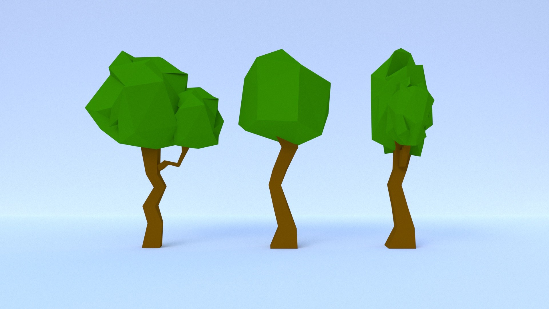 Free Low Poly Trees 3D Model - TurboSquid 2371275