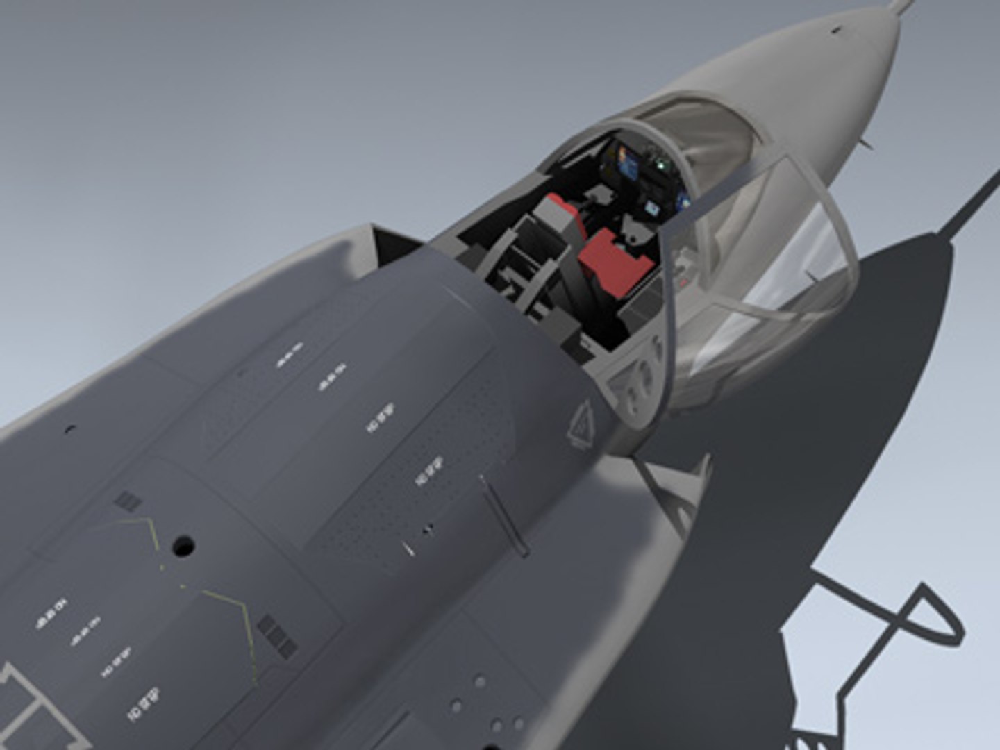 X-35b Joint Strike Fighter 3d Model