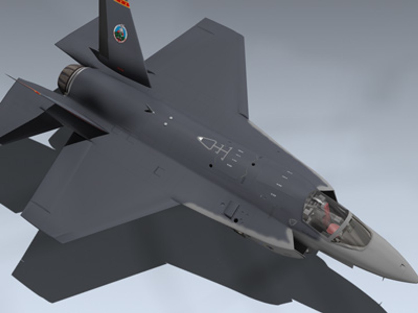 X-35b Joint Strike Fighter 3d Model