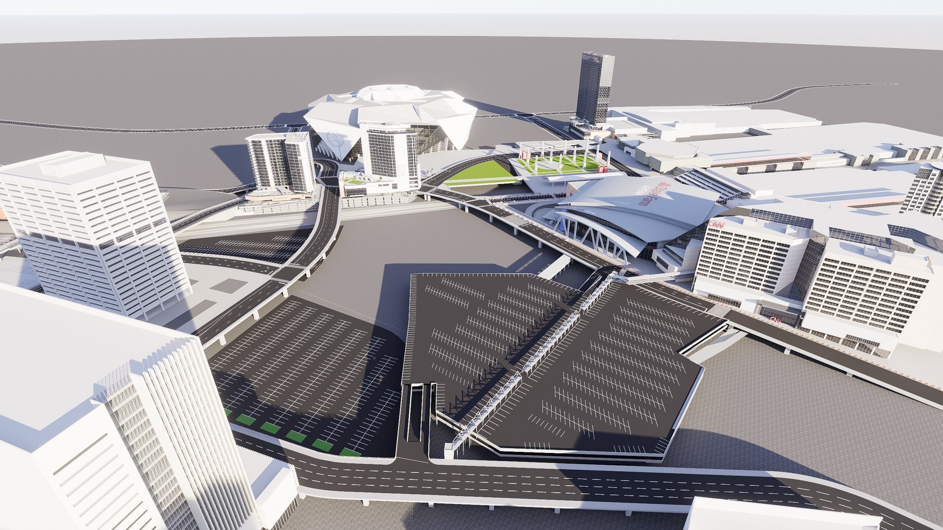 Atlanta 3D Model - TurboSquid 2274597