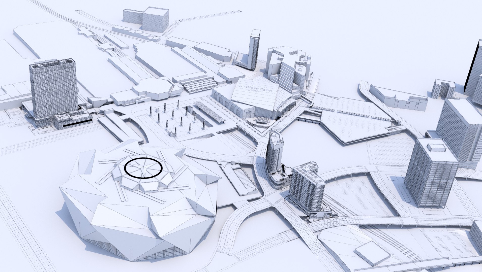 Atlanta 3D Model - TurboSquid 2274597