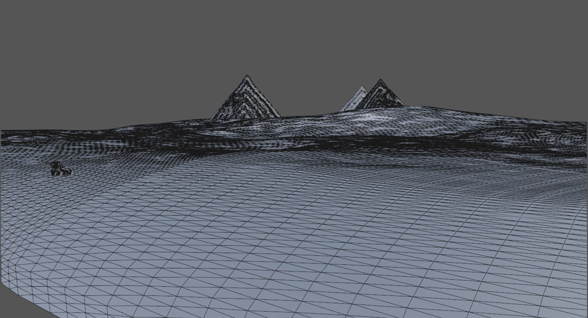 3D model realistic desert landscape - TurboSquid 1425797