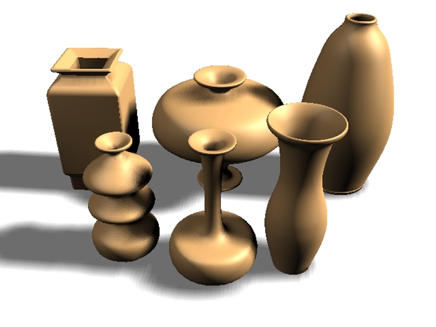 Vases 3ds