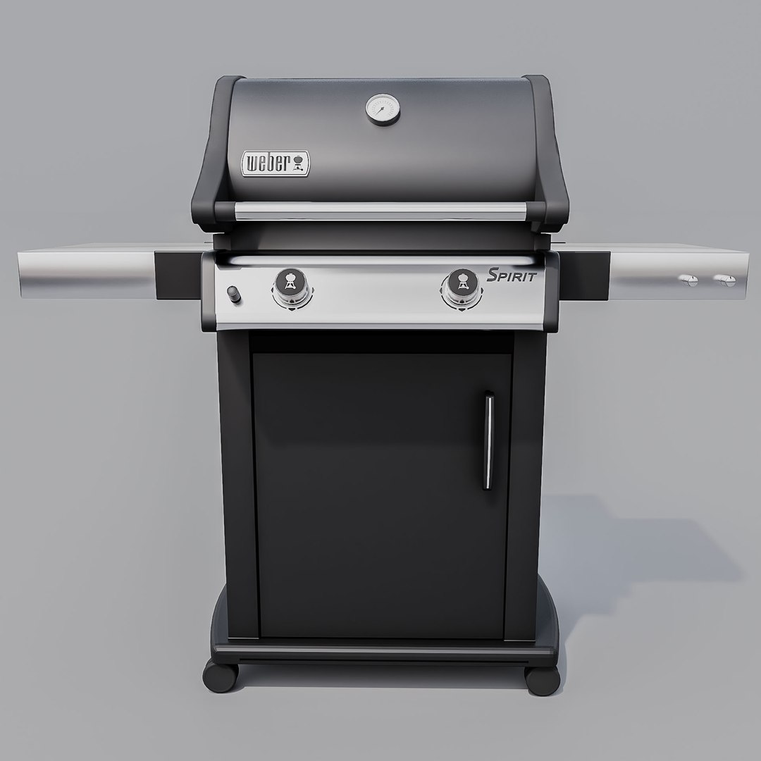 3D Weber Spirit E-215 Gas Grill Model - TurboSquid 2339619