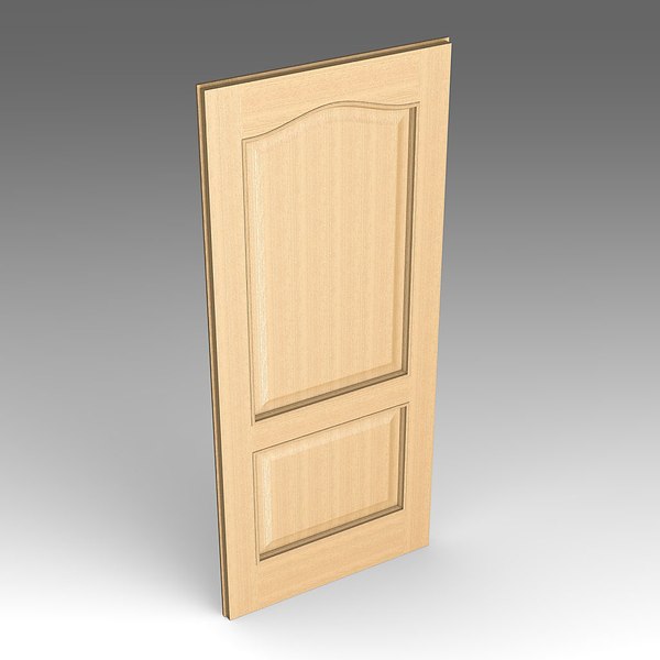 wood door fbx