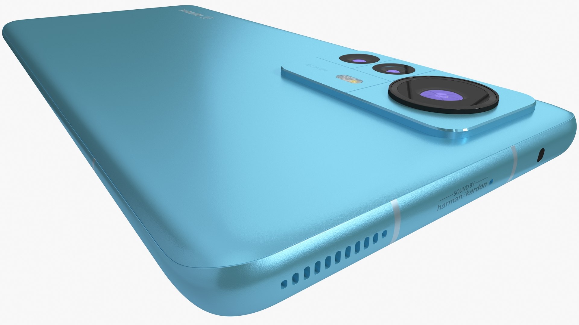 3D Xiaomi 12 Pro Blue - TurboSquid 1875239
