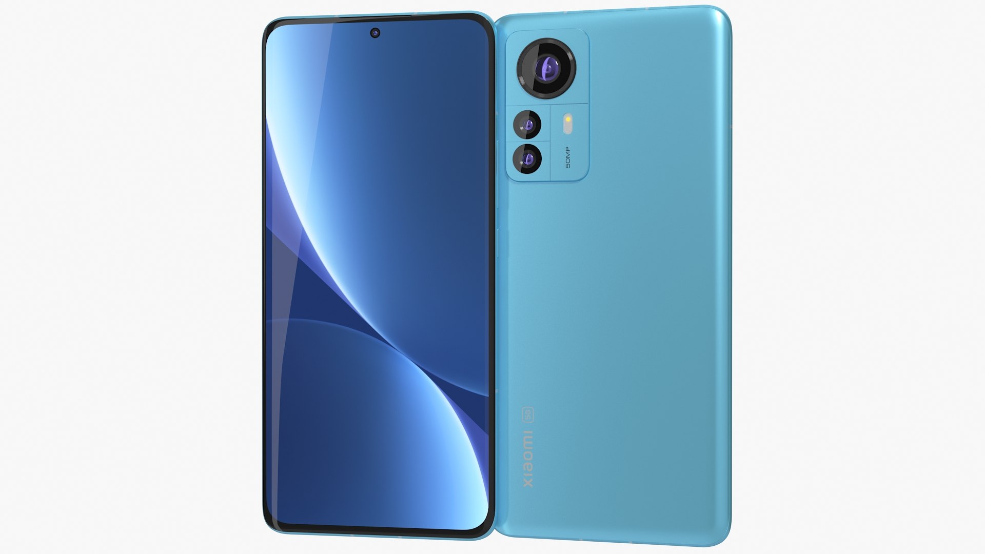 3D Xiaomi 12 Pro Blue - TurboSquid 1875239