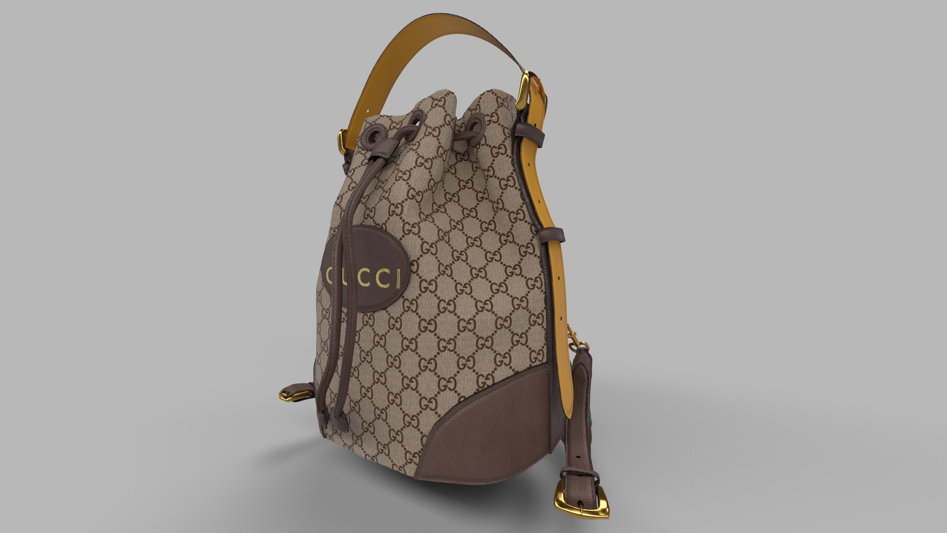 Gucci Bag 3D Model - TurboSquid 1896316