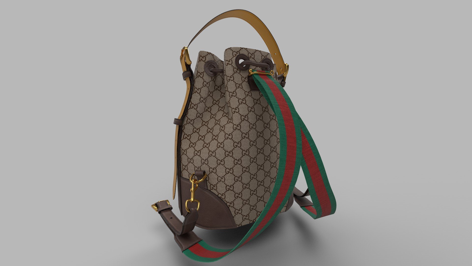 Gucci Bag 3D Model - TurboSquid 1896316