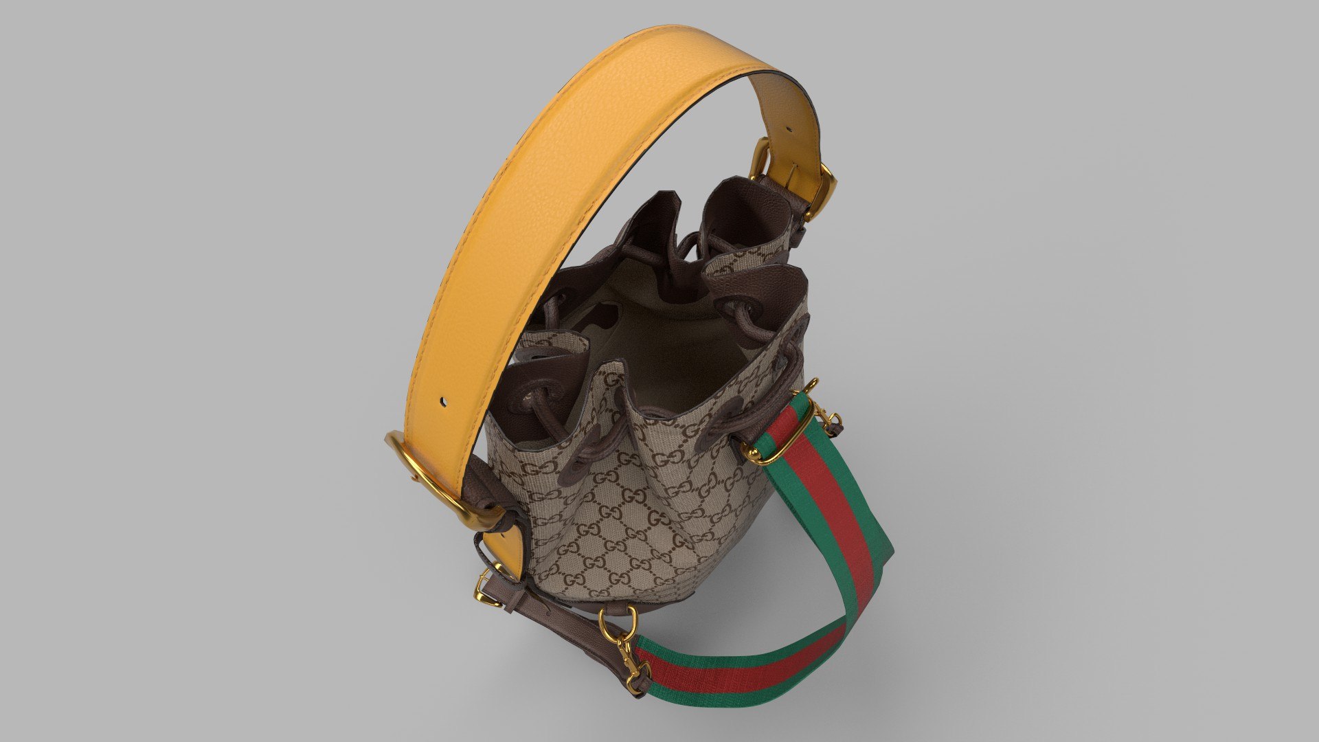 Gucci Bag 3D Model - TurboSquid 1896316