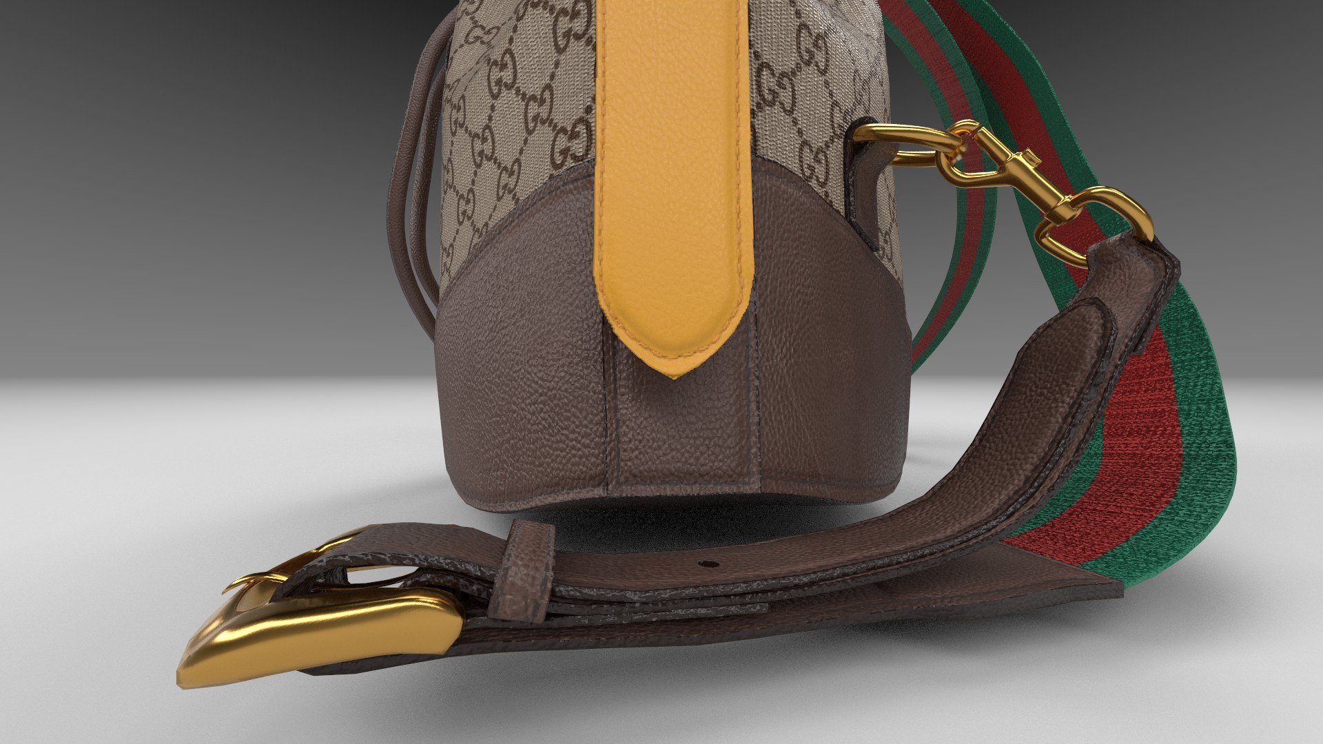 Gucci Bag 3D Model - TurboSquid 1896316