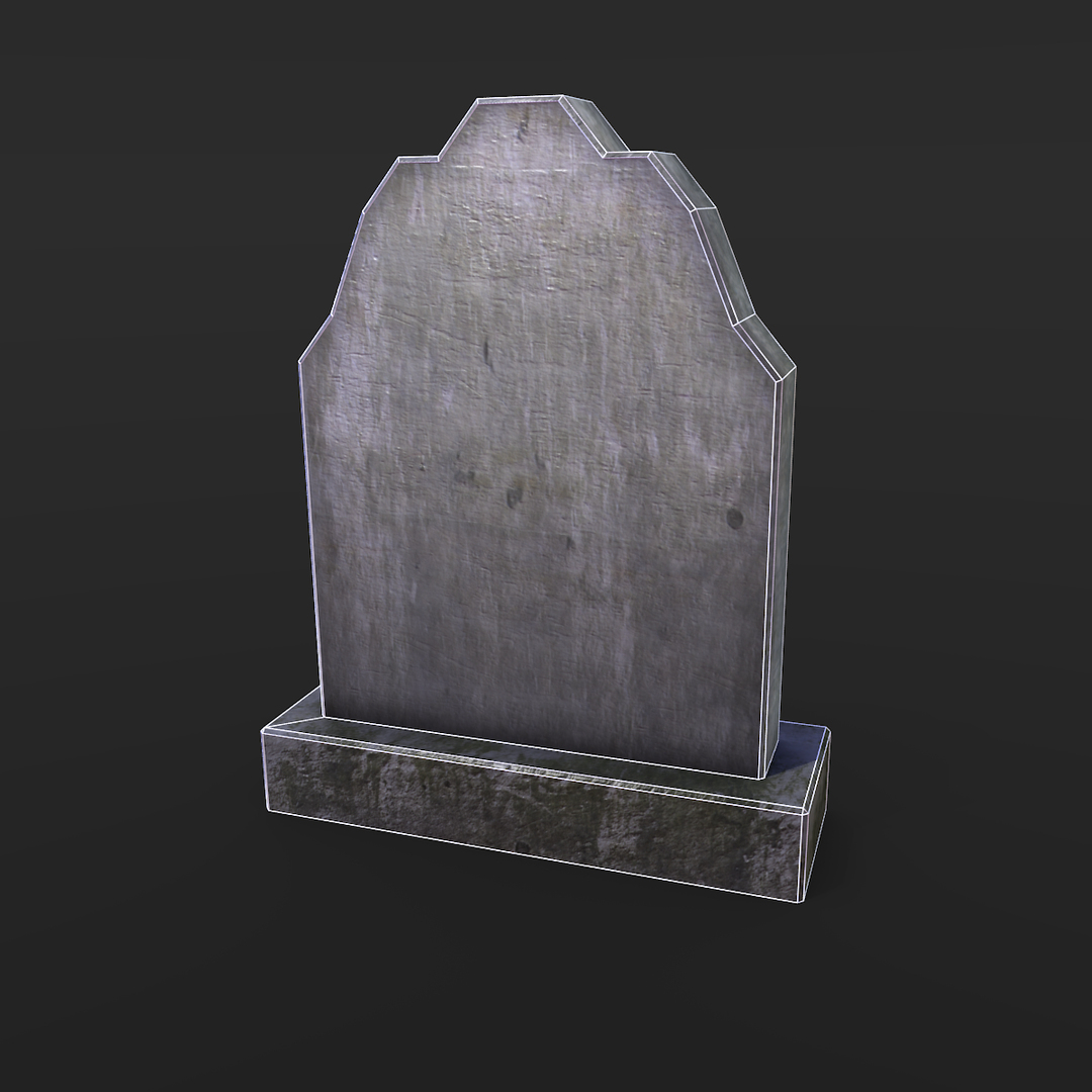 3ds Ready Tombstone