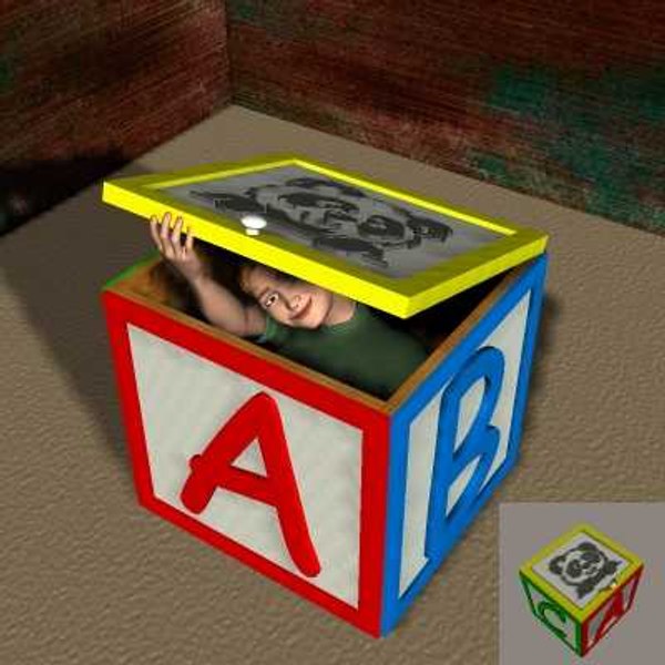 toy box 3d model