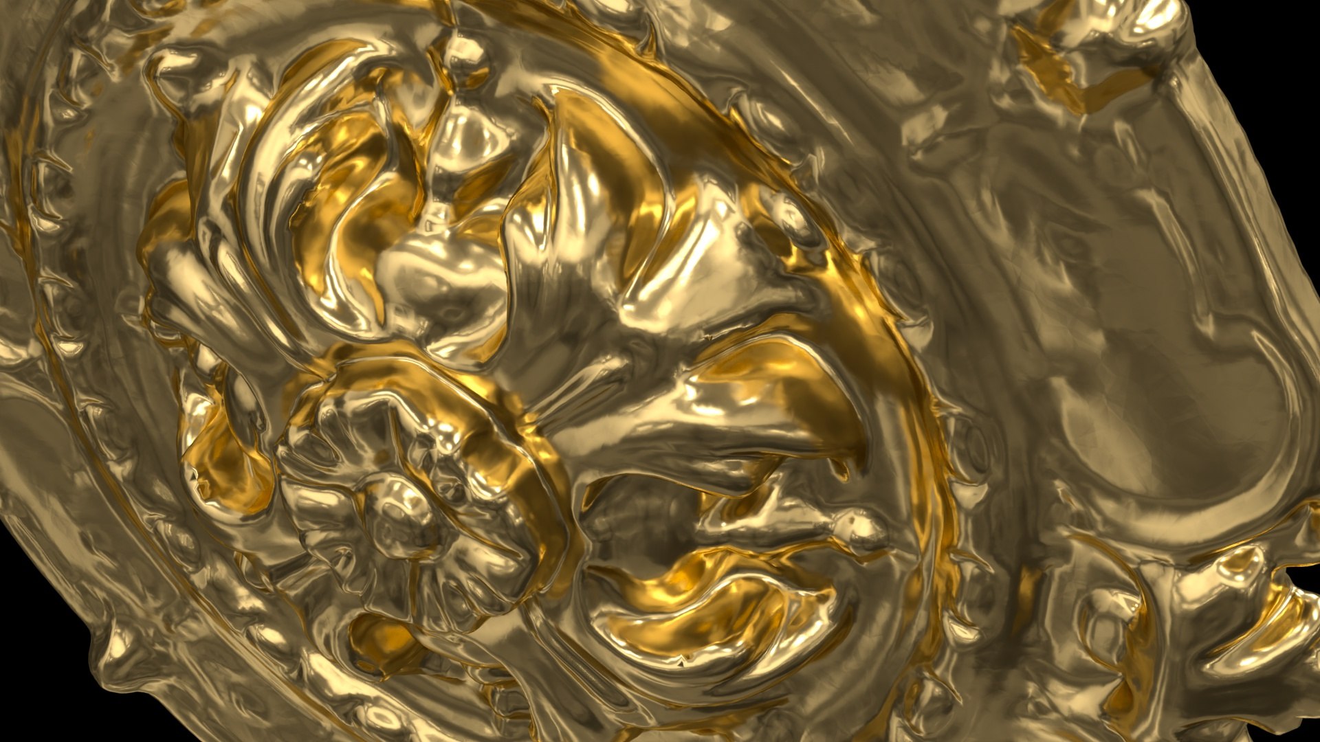 Ceiling Sockets Gypsum Plaster DR263 Model - TurboSquid 2030540