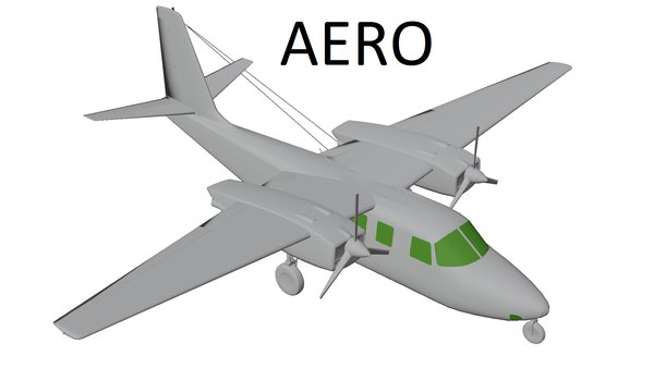 modelo 3d Aero Commander - TurboSquid 2100820