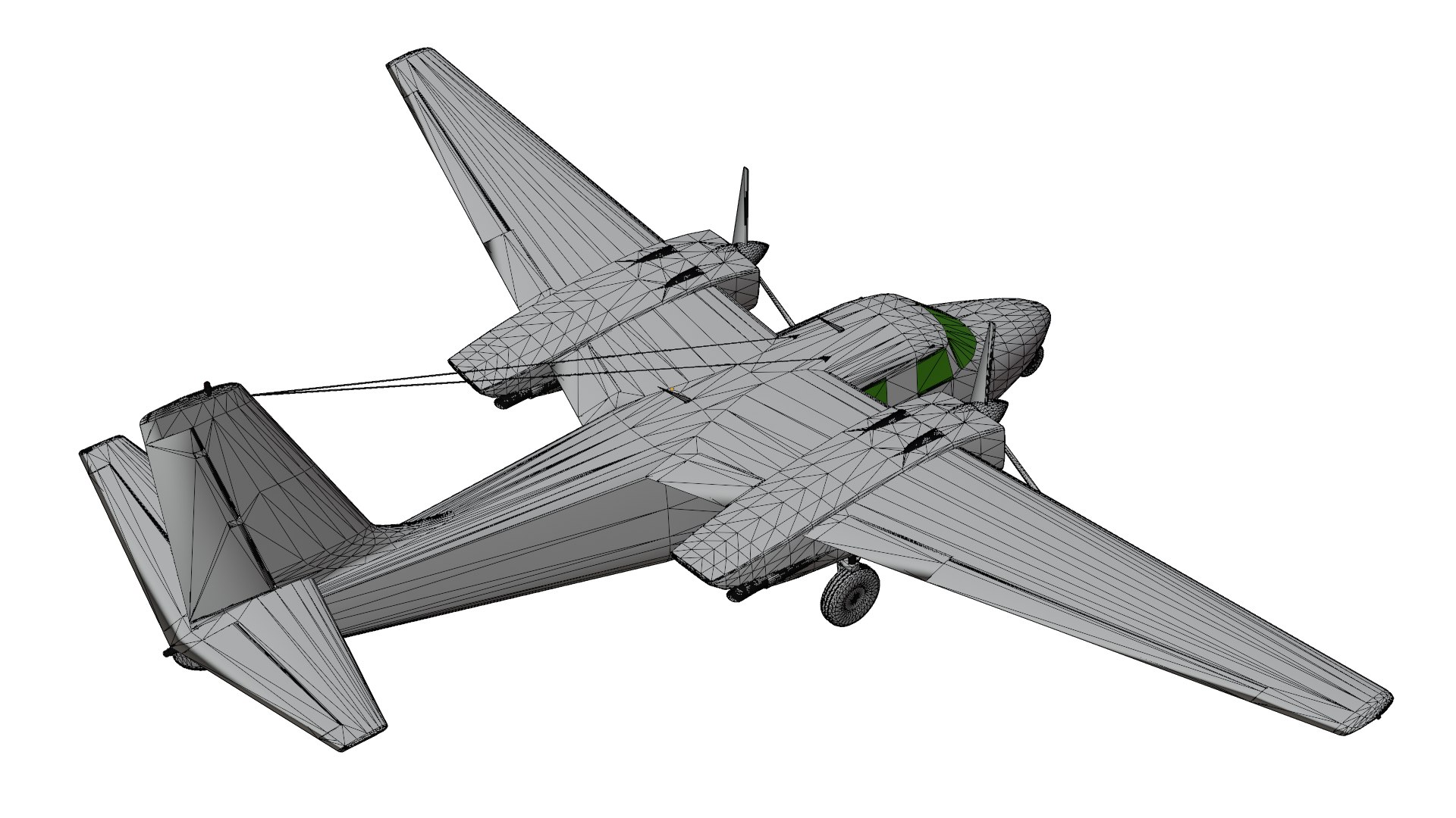 3D Model Aero Commander - TurboSquid 2100820