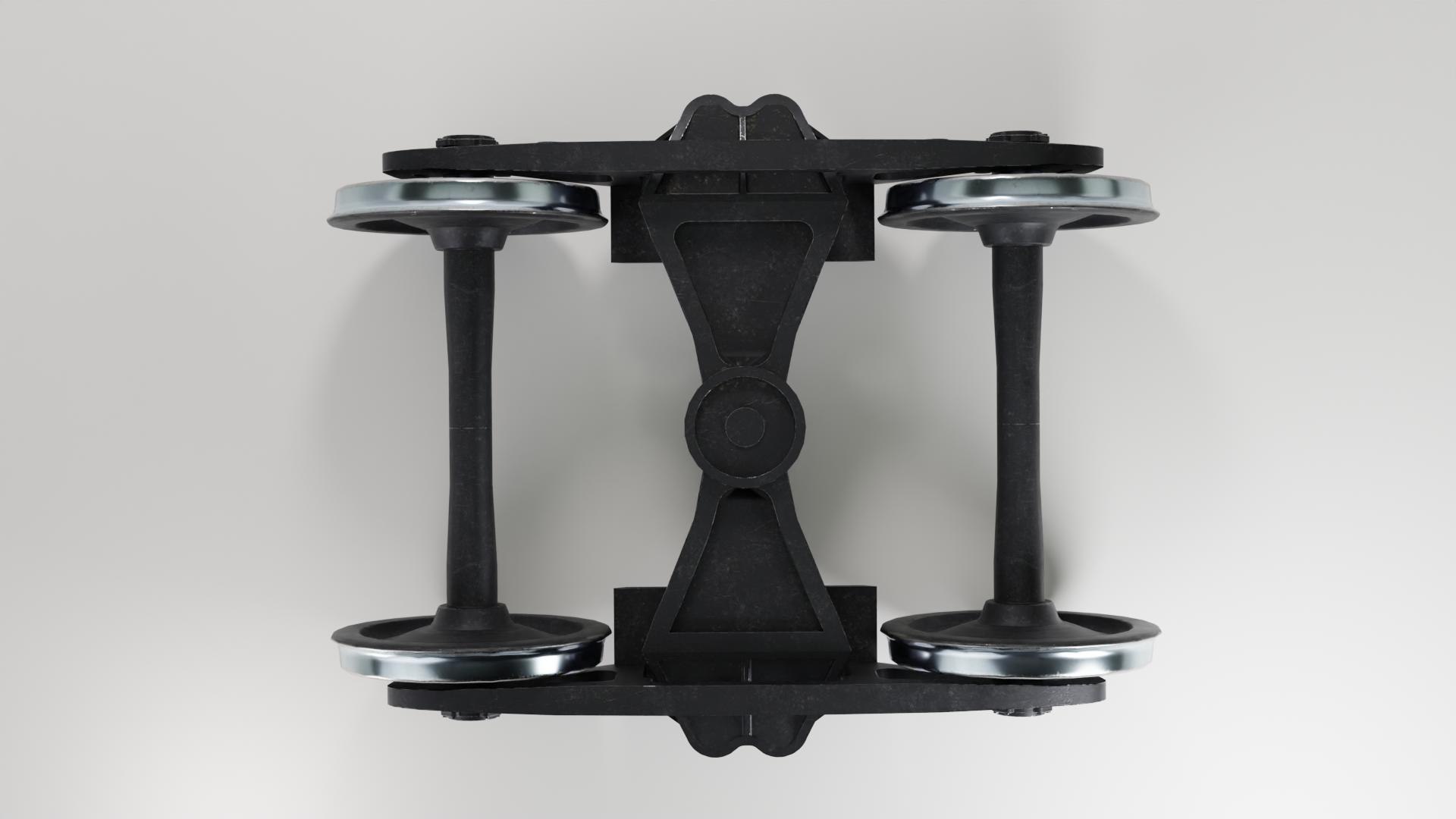 3D Railway Bogie Model - TurboSquid 2111374