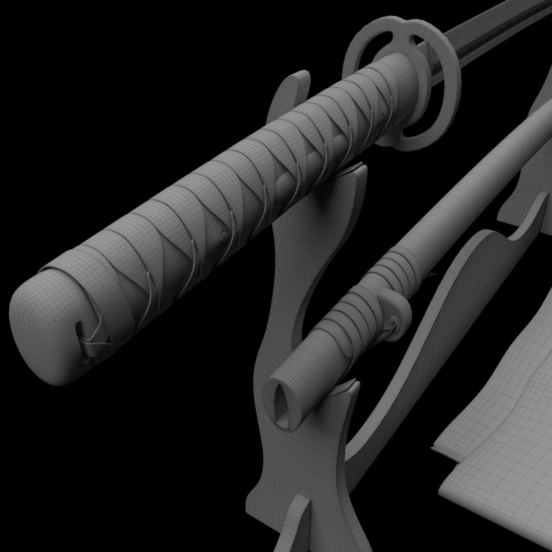 Katana Sword 3d Model