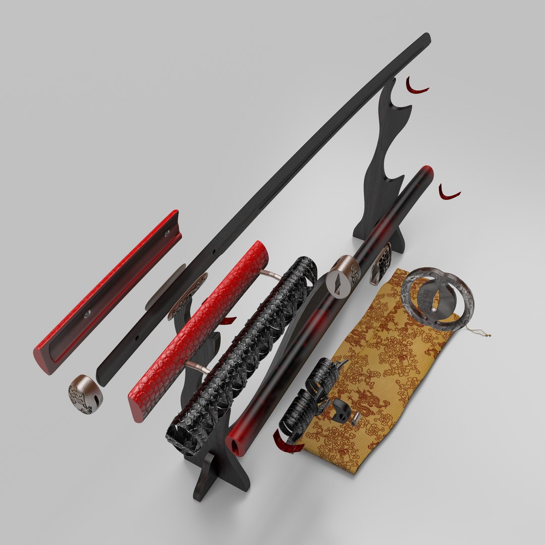 Katana Sword 3d Model