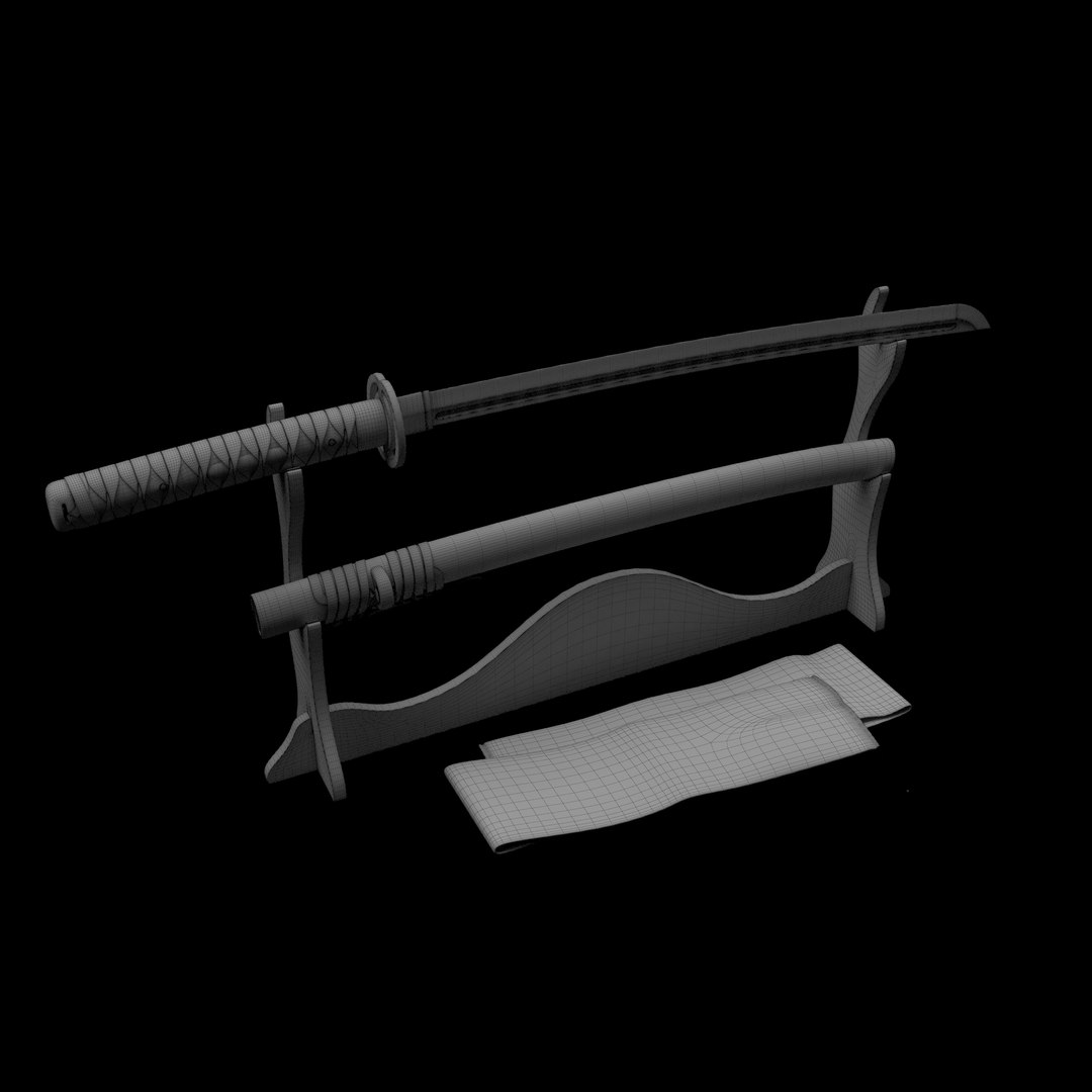 Katana Sword 3d Model