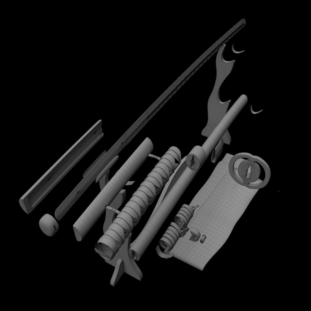 Katana Sword 3d Model