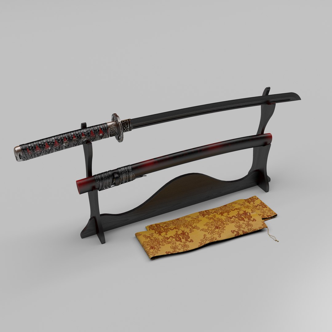 Katana Sword 3d Model