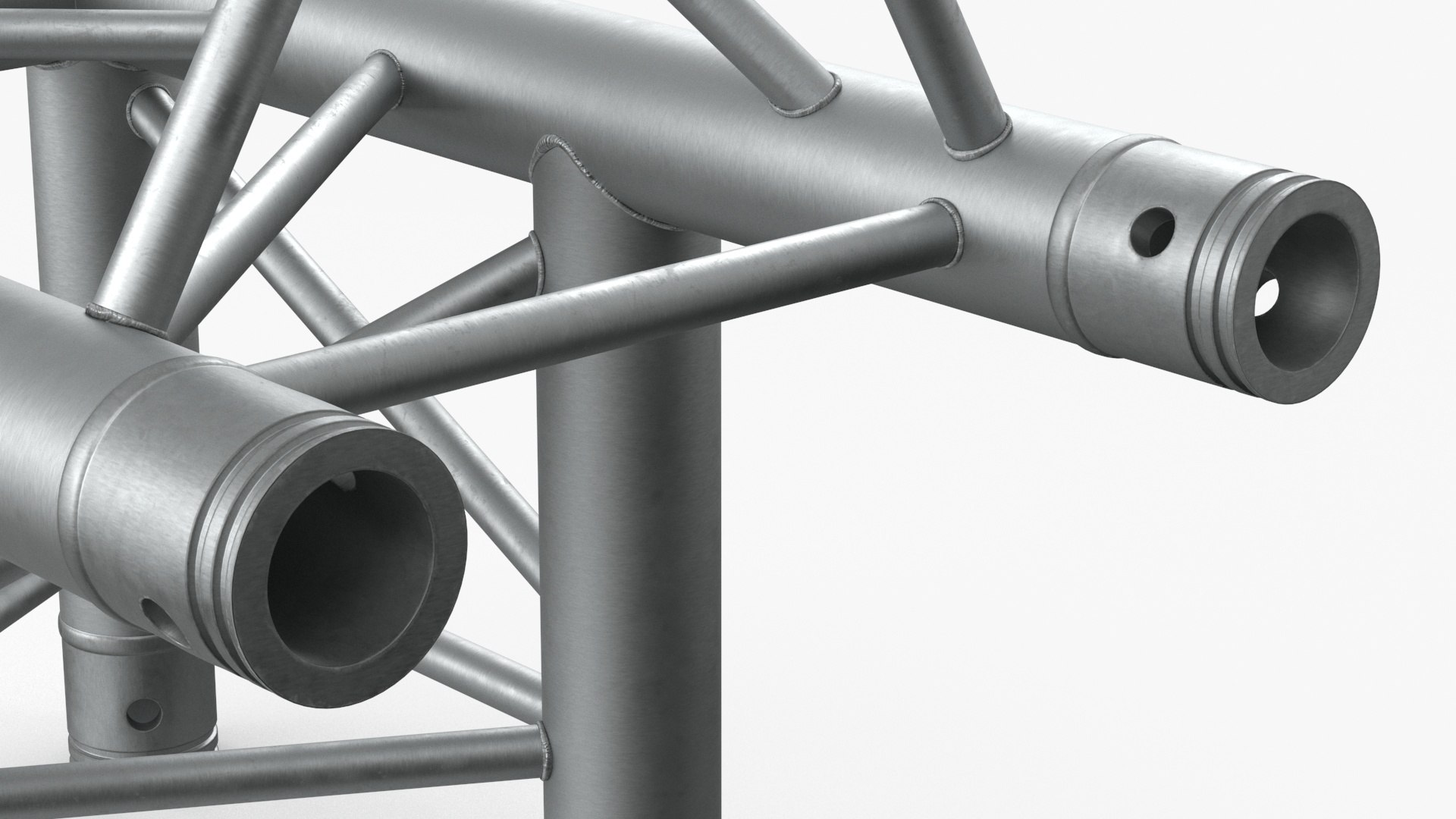 3D Triangular Truss Modular Corner Model - TurboSquid 2269774