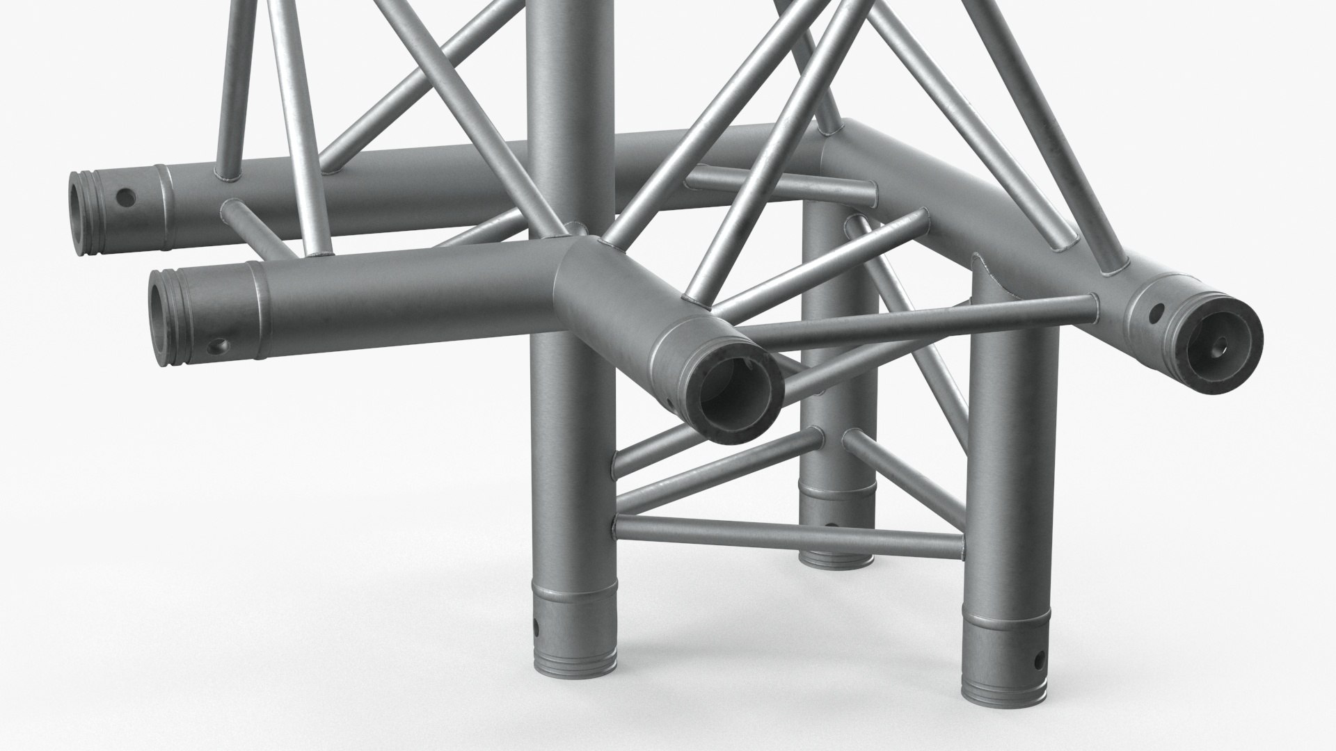 3D Triangular Truss Modular Corner Model - TurboSquid 2269774