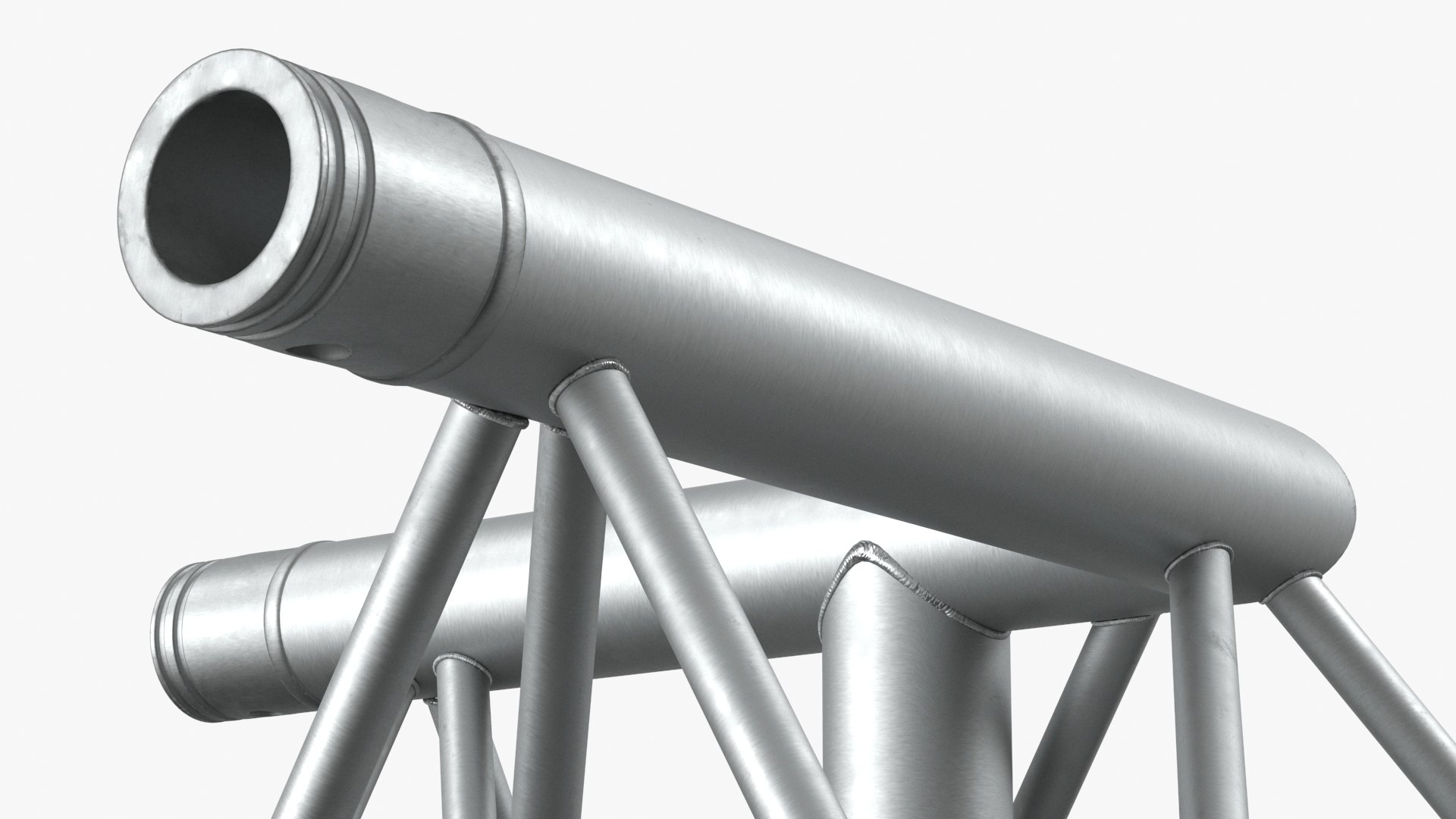 3D Triangular Truss Modular Corner Model - TurboSquid 2269774