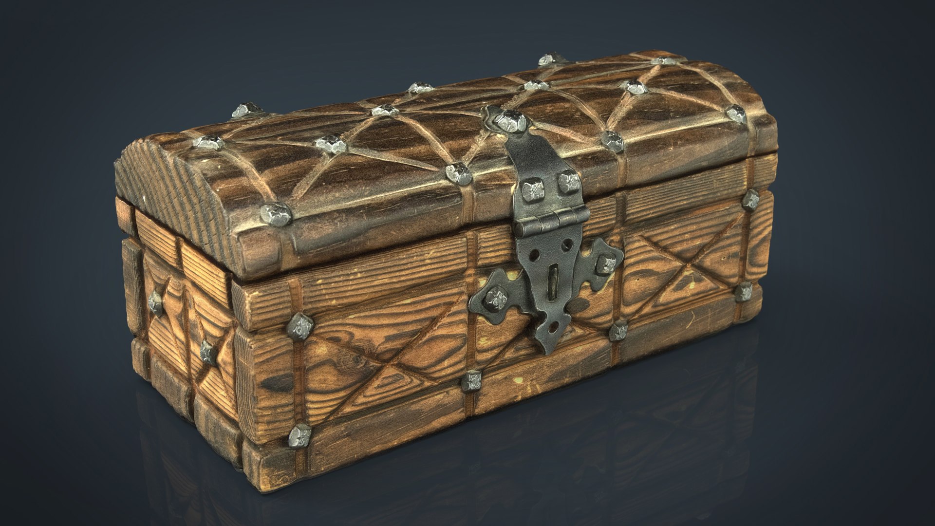 3D Medieval Chest - TurboSquid 1310109