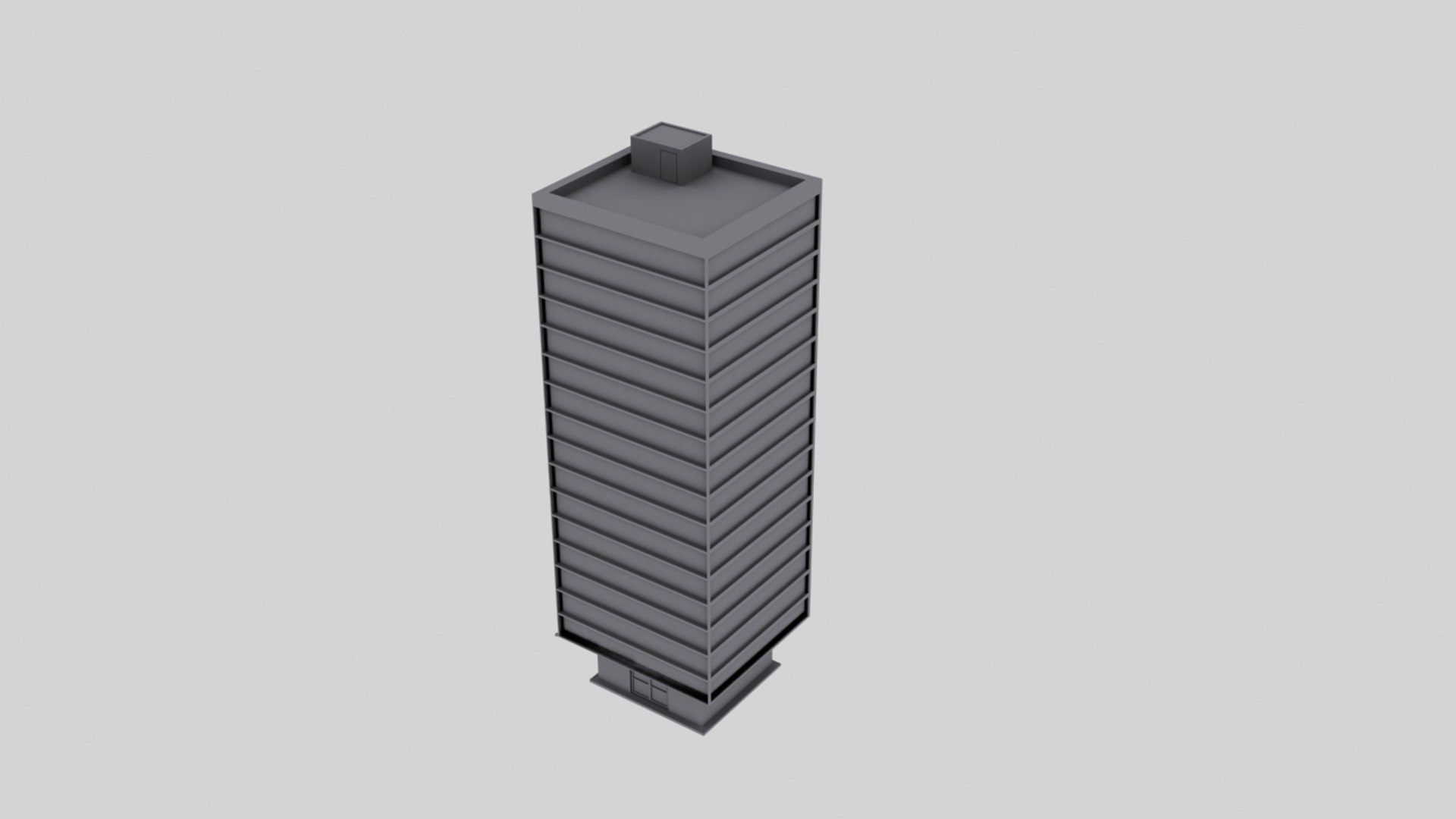 Smal Sky Scraper 3d Max